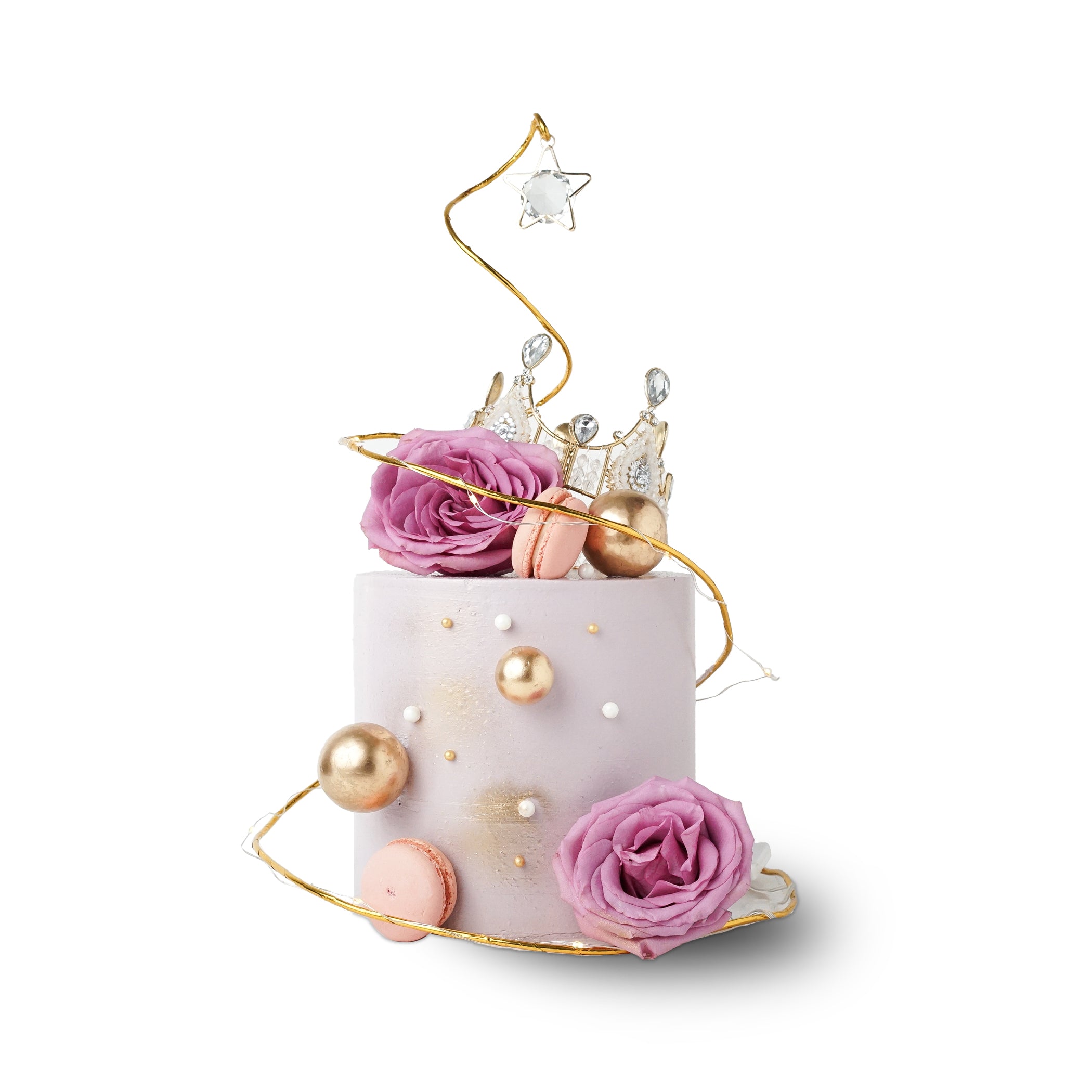Ladder to Love Cake – Princess Galaxy Edition – VaVa Designer Cakes