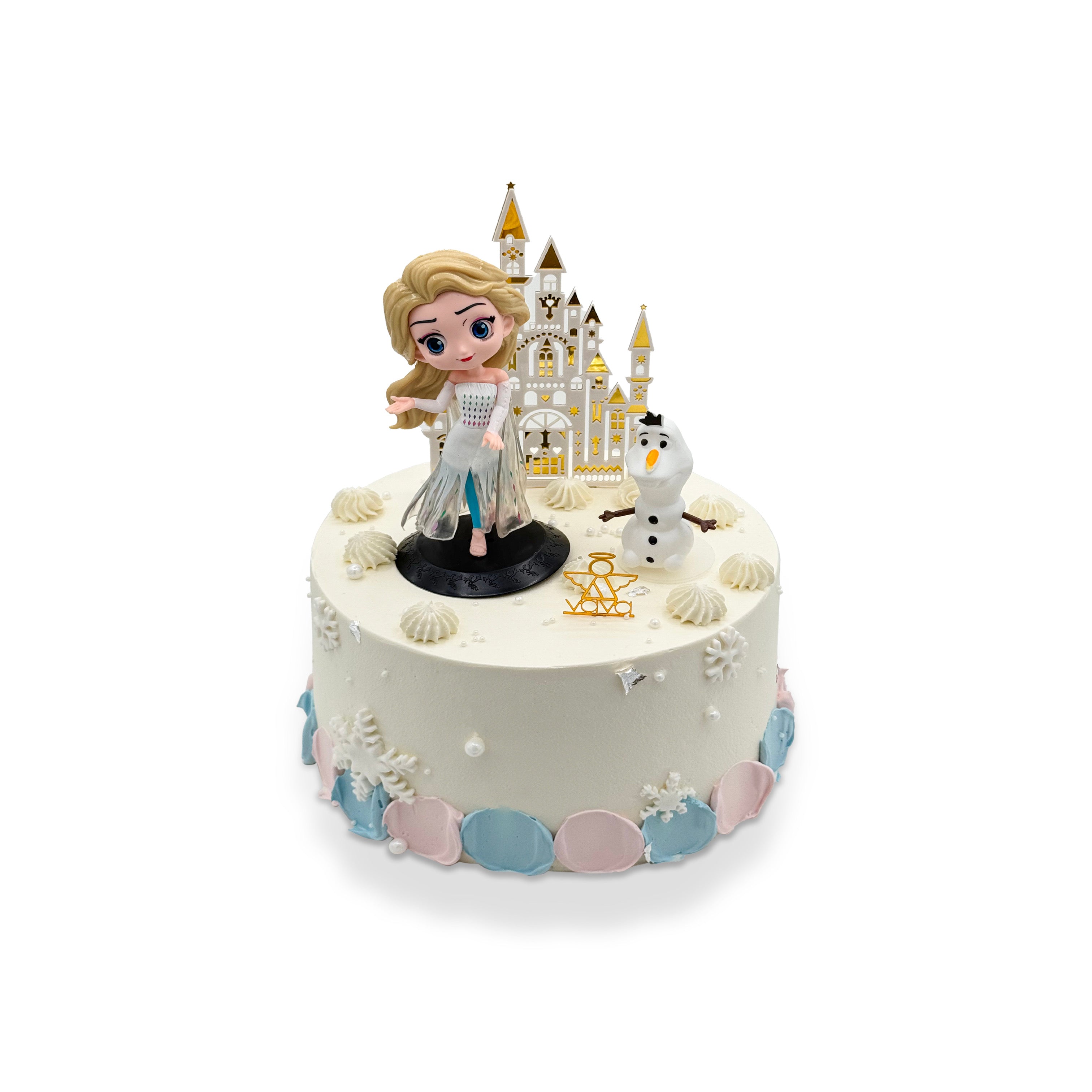 Frozen Ice Castle Cake – Enchanted Chiffon Cake with Winter Magic ...